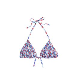 next Bikinitop Damen Gr&ouml;&szlig;e 100 hellblau / rot