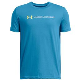Under Armour Jungen T-Shirt &raquo;UA B LOGO WORDMARK SS&laquo; f&uuml;r Kinder geeignet, mit Logodruck, Kurzarm gelb M