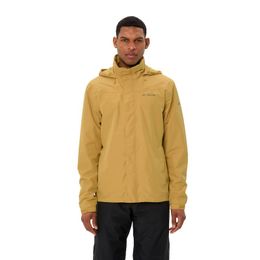Vaude Herren Vaude Fahrradjacke &raquo;Men's Escape Bike Light Jacket&laquo; mit Kapuze mit leichtem Material, mit Rei&szlig;verschlusstaschen beige S
