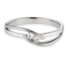 Bruno Banani Damen Silberring &raquo;Schmuck Geschenk&laquo; mit Zirkonia (synth.) 56, Silber 925 (Sterlingsilber), 2,5mm