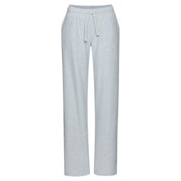 Vivance Damen Sweathose Kleine Logostickerei blau 32/34, N-Gr