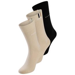BOSS Herren BOSS Socken &raquo;3P RS Rib Iconic CC&laquo; Packung, 3 Paar tlg. mit Rippstruktur beige 43-46