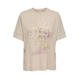 Only Damen Only Kurzarmshirt &raquo;ONLJANY S/S O-NECK PRINT TOP BOX JRS&laquo; Viskosemischung, regular fit, Rundhals S