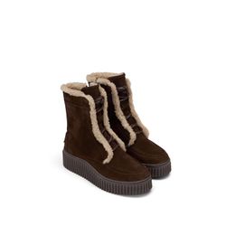 Marc O'Polo Marc O'polo Damen Marc O'Polo Winterboots &raquo;BIANCA&laquo; Schn&uuml;rboots, Plateauboots, Keilstiefelette mit Memory Foam braun 36