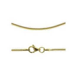 Firetti Herren Schlangenkette &raquo;Schmuck Geschenk Gold 333 oder 585 Collierkette in mehreren Breiten&laquo; Made in Germany gold 45, Gelbgold 333, B: 1,4mm