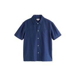 next Button Up Shirt male size XXL Navy