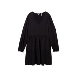 Tom Tailor Denim Kleid Damen Gr&ouml;&szlig;e 34 schwarz Sommerkleid
