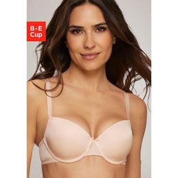 s.Oliver Schalen-BH mit B&uuml;gel, T-Shirt-BH, bequemer BH beige 75, Cup C Schalen-BH