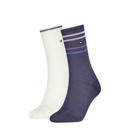 Tommy Hilfiger Herren Socken 2 Paar lila 39-42