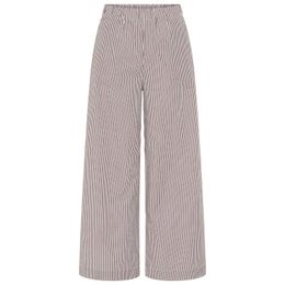 Marc O'Polo Marc O'polo Denim Damen Marc O'Polo DENIM Schlupfhose weites Bein, elastischer Bund, fein gestreift S, N-Gr