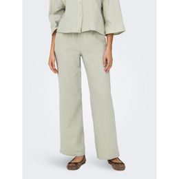 Jacqueline de Yong Jdy Damen JDY Schlupfhose &raquo;JDYTHEIS LIFE WIDE PANT WVN NOOS&laquo; Baumwolle beige S (36), L&auml;nge 32