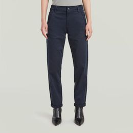 G-Star Raw G-Star Damen G-STAR Chinohose &raquo;Kate Chino Boyfriend&laquo; mit Relaxed Fit an H&uuml;fte und Oberschenkeln blau 26, L&auml;nge 30