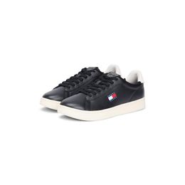 Tommy Jeans Herren Sneaker &raquo;ARCHIVE '98&laquo; Freizeitschuh, Streetwear, Halbschuh, Schn&uuml;rer mit Logoflagge schwarz 41