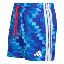Adidas Performance Boardshorts 'FB AOP' Herren Gr&ouml;&szlig;e M blau / azur / hellblau / wei&szlig;