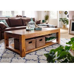 Couchtisch Akazie 120x75x45 honig lackiert OXFORD #0318