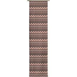 WIRTH Schiebegardine &raquo;Benewitz&laquo; Paneelwagen 1 Stk. tlg. orange Jacquard, Baumwolle, Polyester 145cm, Paneelwagen, 60cm