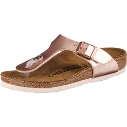 Birkenstock Zehentrenner 'Gizeh' M&auml;dchen Gr&ouml;&szlig;e 30 bronze