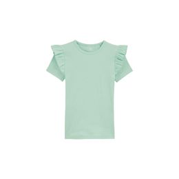 WE Fashion T-Shirt 'Meisjes' M&auml;dchen Gr&ouml;&szlig;e 134/140 hellgr&uuml;n