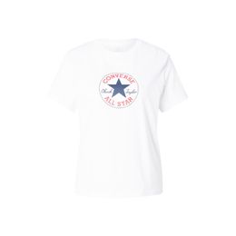 Converse T-Shirt 'CHUCK' Damen Gr&ouml;&szlig;e L navy / rot / wei&szlig;