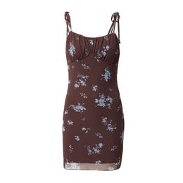 About You X Antonia Kleid 'May' Damen Gr&ouml;&szlig;e 40 hellblau / dunkelbraun