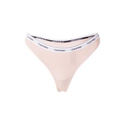 Calvin Klein Underwear Thong female size XXXL/4XL Light grey / Pastel pink / Black / White