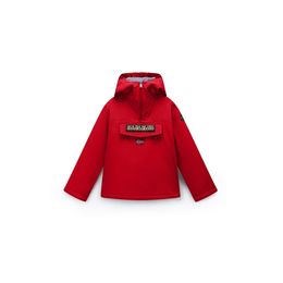 Napapijri Funktionsjacke 'Rainforest 2' Jungen Gr&ouml;&szlig;e 116 rot / schwarz