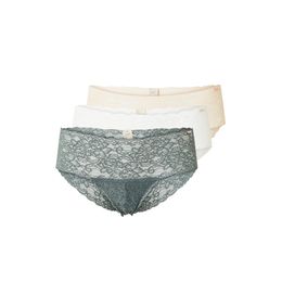 Dorina Slip Damen Gr&ouml;&szlig;e L beige / dunkelgr&uuml;n / wei&szlig;