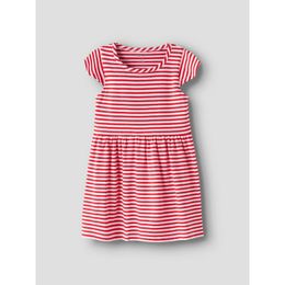 name it M&auml;dchen Minikleid &raquo;NMFVINANNA CAPSL DRESS&laquo; Baumwolle, regular fit rot 98, N-Gr