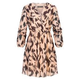 Cloud5ive Kleid Damen Gr&ouml;&szlig;e 52/54 anthrazit / rosa Sommerkleid