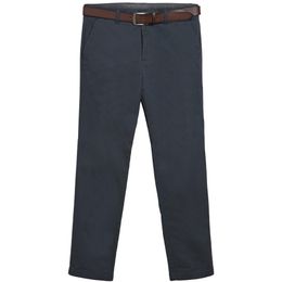 next Set: Hose + G&uuml;rtel Herren Gr&ouml;&szlig;e 36 navy / dunkelbraun