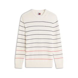 Tommy Jeans Pullover Herren Gr&ouml;&szlig;e XS rot / schwarz / wollwei&szlig;
