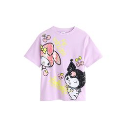 next Shirt girl size 166 Lavender / Pink / Black / White