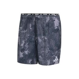adidas Performance Sportshorts 'ADI365 Running Animal Print Iconic' Herren Gr&ouml;&szlig;e S grau / anthrazit