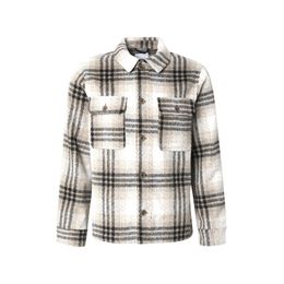 LINDBERGH Jacke Herren Gr&ouml;&szlig;e XXL dunkelbeige / stone / schwarz Sommerjacke