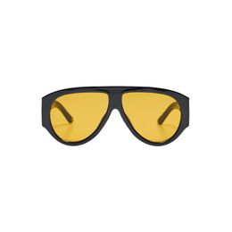 Bershka Sonnenbrille Herren Gr&ouml;&szlig;e One Size schwarz