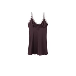 Mango Kleid 'ISISHORT' Damen Gr&ouml;&szlig;e 34 aubergine Sommerkleid