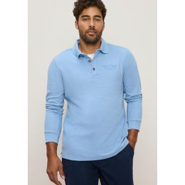 MAN'S WORLD Man's World Herren Poloshirt normale Passform, mit Langarm, klassischer Stil M (48/50)