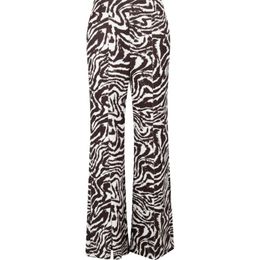 Sportalm Kitzb&uuml;hel Damen Schlaghose mit allover Animalprint 34, N-Gr