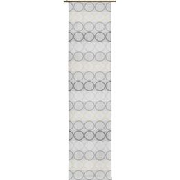 WIRTH Schiebegardine &raquo;Zirbello&laquo; Paneelwagen 1 Stk. tlg. grau Jacquard, Baumwolle, Polyester 145cm, Paneelwagen, 60cm