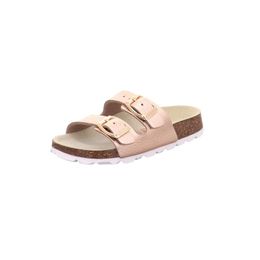 Superfit Jungen Pantolette &raquo;WMS: mittel&laquo; Schlappen, Hausschuh mit Schnallen, Gr&ouml;&szlig;enschablone zum Download rosa 39