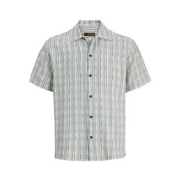 Jack & Jones JACK & JONES Button Up Shirt 'JPRBLUtiago' male size M Green / Mint / White