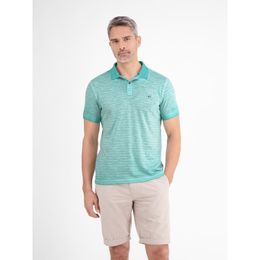 Lerros Herren Lerros Poloshirt mit Logo Stickerei blau XXL