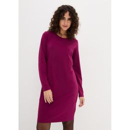 bonprix Damen bonprix Jerseykleid &raquo;Figurbetontes Jerseykleid (2er Pack)&laquo; Packung, 2 Stk. tlg. f&uuml;r Alltag, schmale Passform, aus Baumwollmischung, 