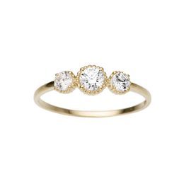 Firetti Damen Goldring &raquo;Schmuck Geschenk Gold 333 Damenring Goldring&laquo; mit Zirkonia (synth.) gold 18, Gelbgold 333