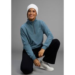 Kangaroos Damen Kangaroos Sweatshirt, mit Troyer-Kragen 48/50