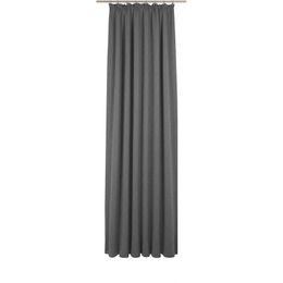 WIRTH Vorhang &raquo;Westport&laquo; Smokband 1 Stk. tlg. grau Jacquard, Polyester 145cm, Smokband, 60cm