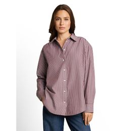 Tom Tailor Damen Tom Tailor Hemdbluse &raquo;Loose&laquo; mit Manschetten braun 36