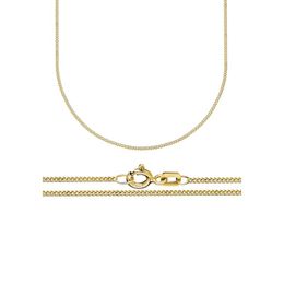 Firetti Herren Panzerkette &raquo;Schmuck Geschenk Silber 925 Collierkette in mehreren Breiten&laquo; Made in Germany gold 38, Silber 925 (Sterlingsilber), B: 2mm