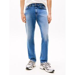 Tommy Jeans Herren Slim-fit-Jeans &raquo;Ryan Regular Slim Straight&laquo; Slim‐Straight‐Jeans aus hochwertigem Denim regul&auml;rer Leibh&ouml;he blau 30, L&auml;nge 32