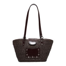 Bershka Shopper Damen Gr&ouml;&szlig;e One Size dunkelbraun